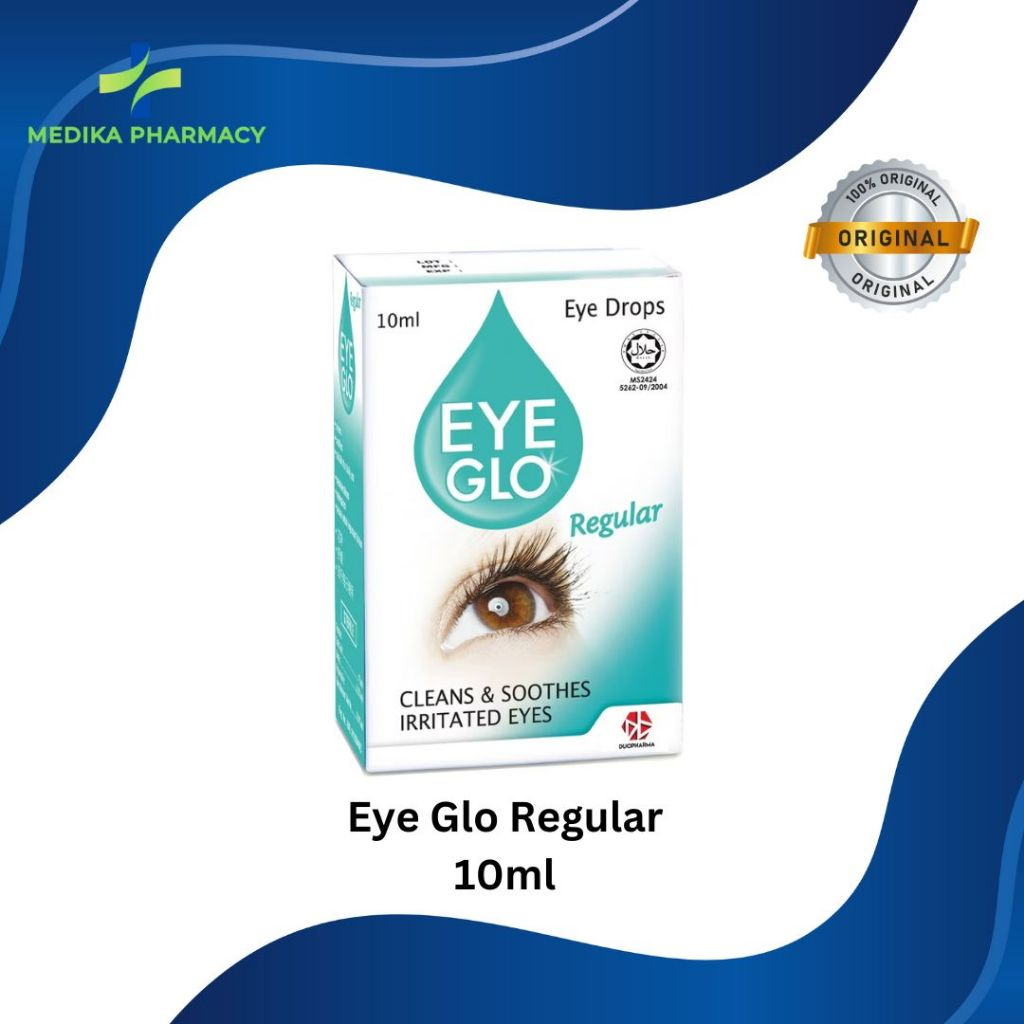 EYE GLO Regular Eye Drop 10ml (Clean & Soothe) | Shopee Malaysia