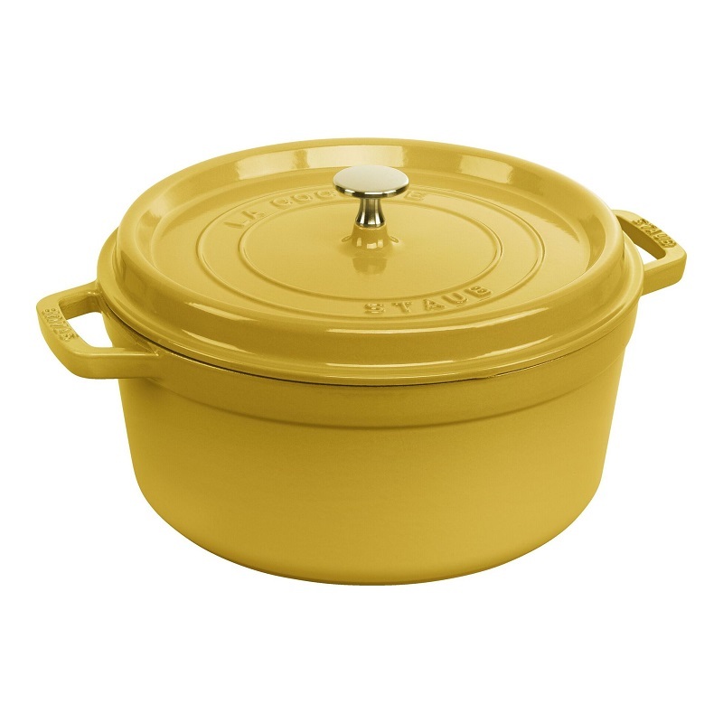Staub Round Cocotte Citron | Shopee Malaysia