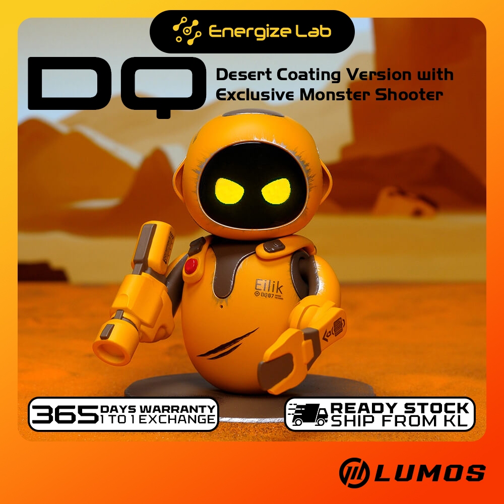 Energize Lab Eilik-DQ Little Companion Bot Desert Coating Version with ...