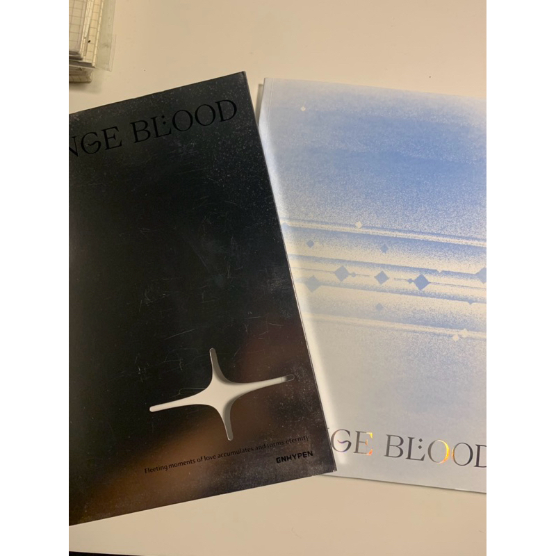 UNSEALED ENHYPEN ALBUM orange blood kalpa version — condition 9/10 ...