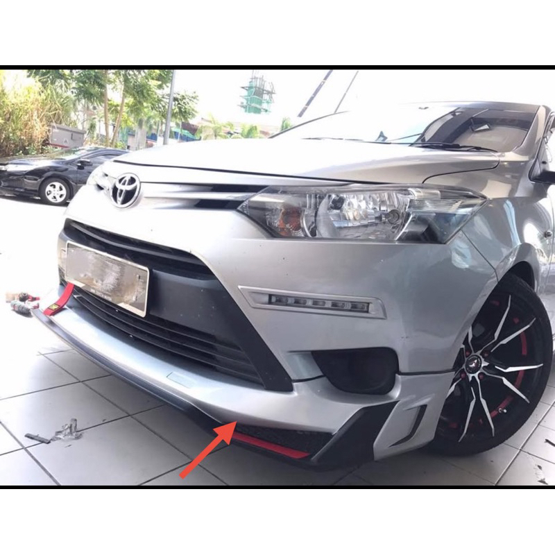 TOYOTA VIOS NCP150 2013-2018 D68 DRIVE 68 (FRONT SKIRT PU GETAH BODYKIT ...