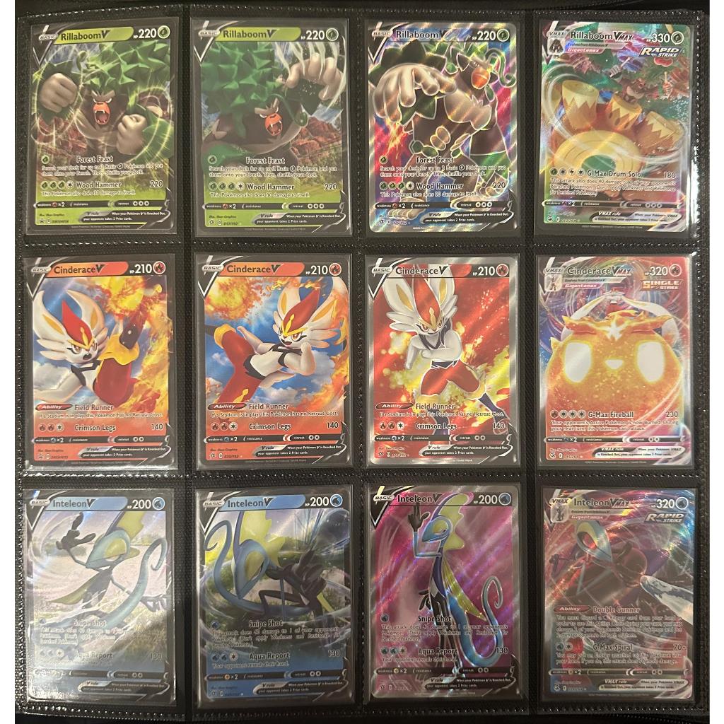 Pokemon TCG - Gen 8 Starter V and VMax Bundle | Shopee Malaysia