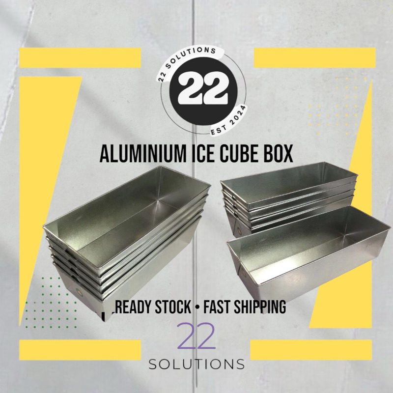 Aluminium Ice Cube Box | Tray Rack | Tray Ice | Pembeku Ais | Takung ...