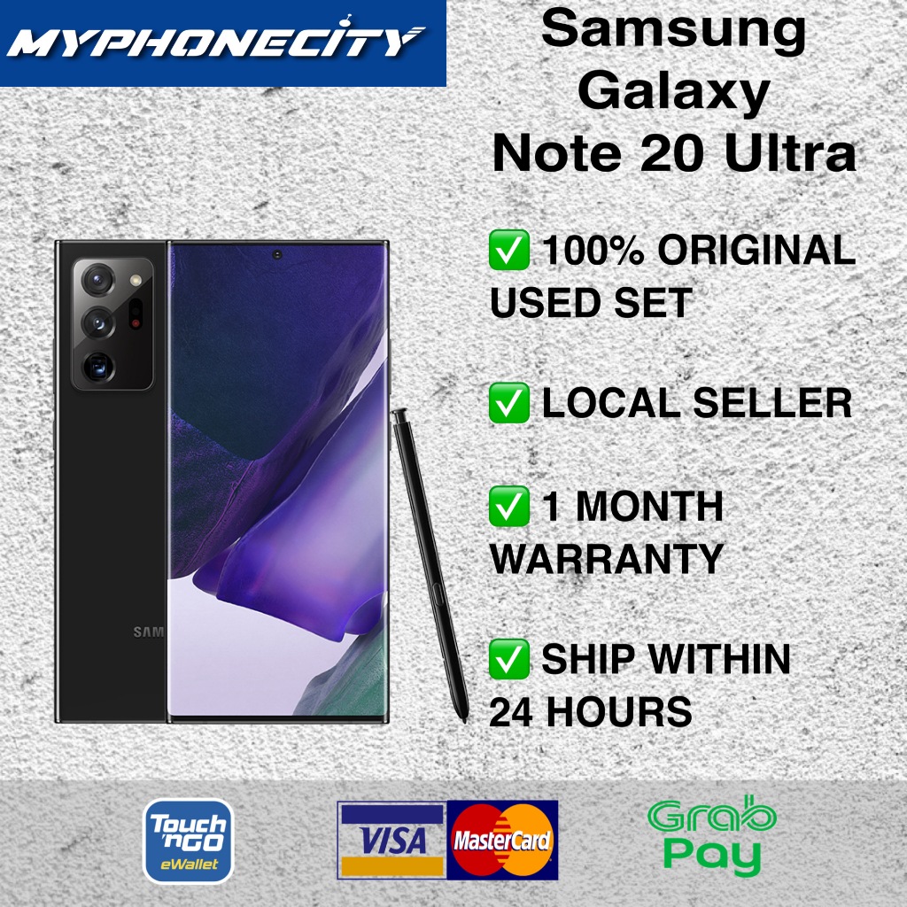 Samsung Galaxy Note 20 Ultra Mystic Bronze, Mystic Black, Used ...