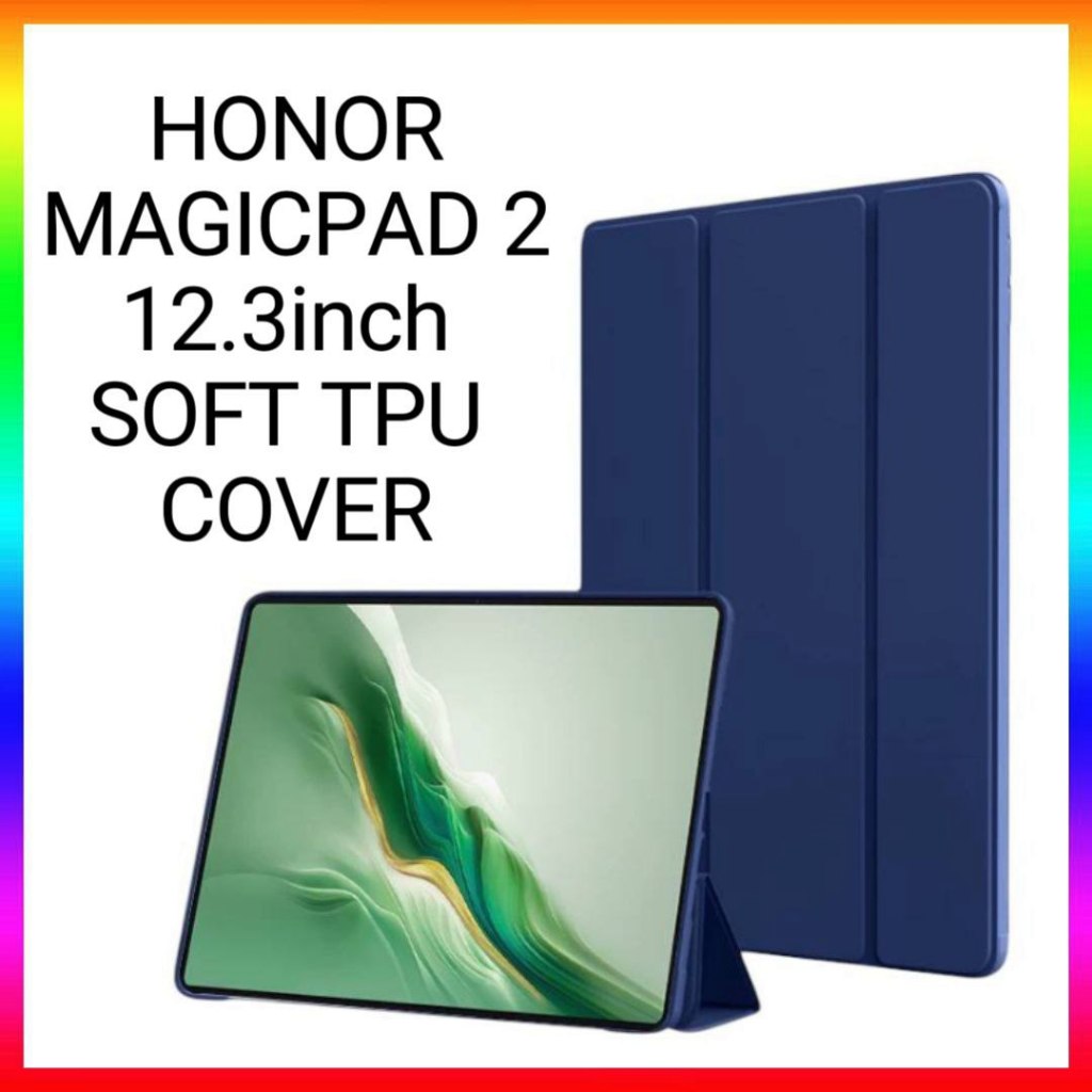 Honor MagicPad2/ Pad GTPro 12.3inch Slim Smart Case Flexible Soft Silicone Back Cover Full ...