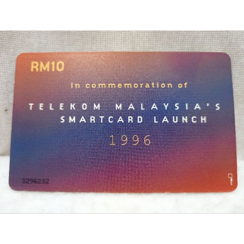 In Commemoration Of Telekom Malaysia's Smart Card Launch 1996 Fon Kad ...