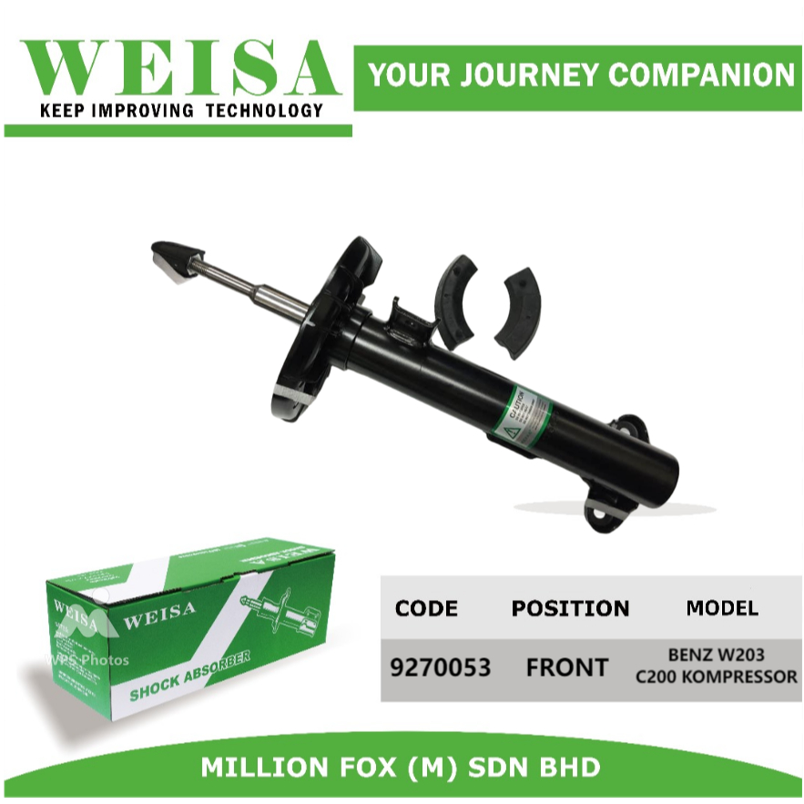 (1 SET PRICE) MERCEDES BENZ W203 C200 KOMPRESSOR FRONT REAR SHOCK ...