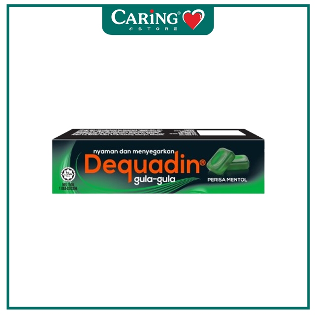 DEQUADIN HARD CANDY MENTHOL 10S | Shopee Malaysia