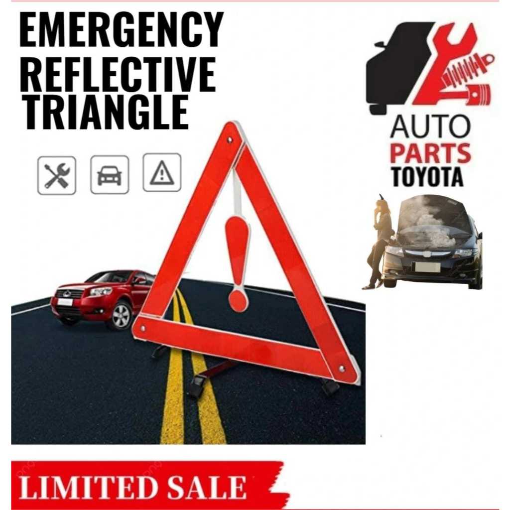 Reflective Foldable Emergency Safety Car Stop Breakdown Sign Reflective ...