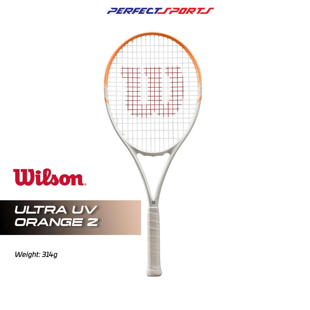 [Free String + Grip] WILSON Ultra UV Tennis Racket Orange 2 ...