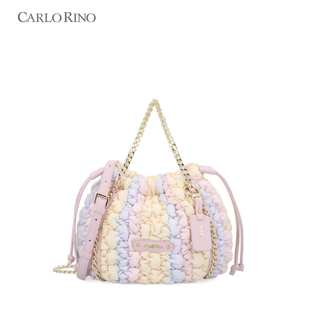 Carlo Rino The "Cotton Candy" Crossbody - Light Pink | Shopee Malaysia