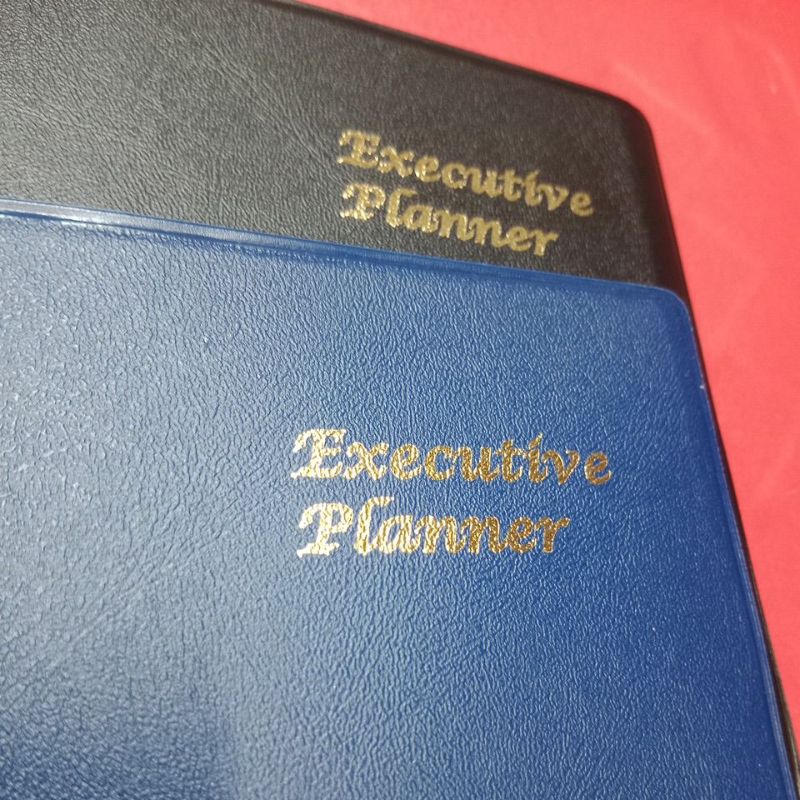 2025 Executive Planner/ Leather Cover/ | Shopee Malaysia