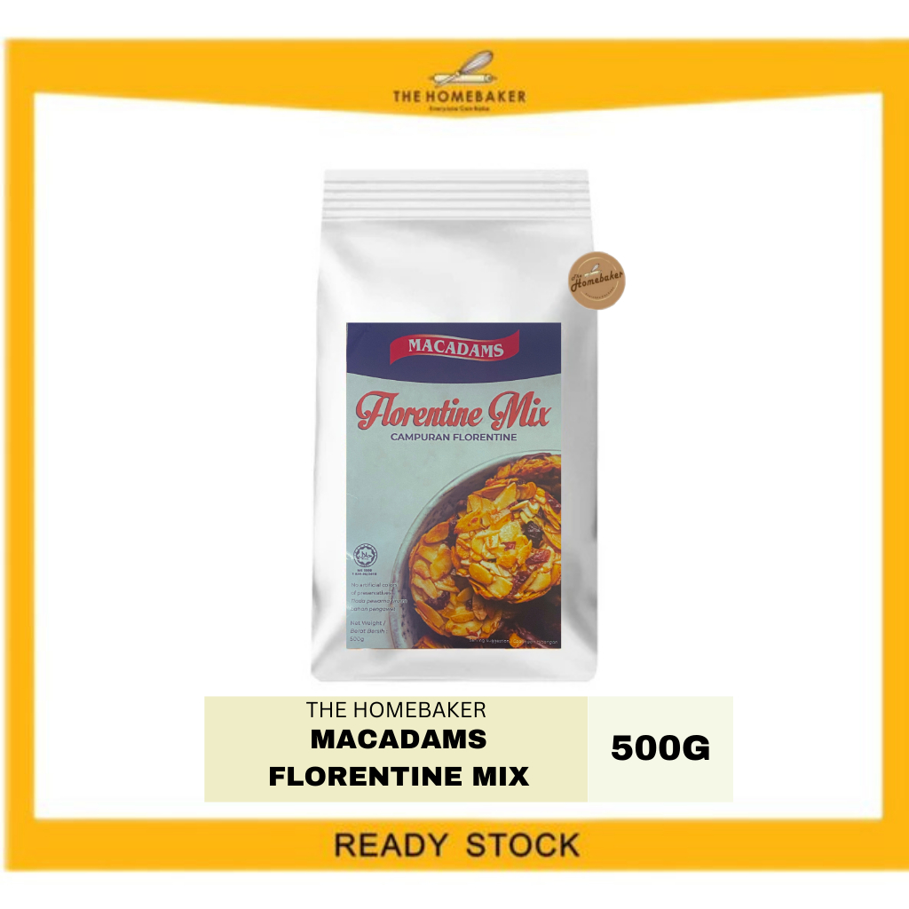 Macadams Florentine Mix Germany/Florentine Cookie Mix/Biskut Florentine ...