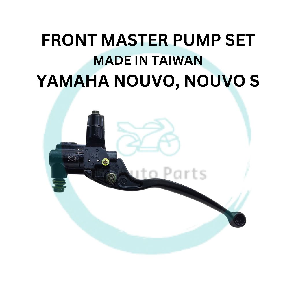 MOTORCYCLE YAMAHA NOUVO S NOUVOS FRONT MASTER PUMP SET FRONT BRAKE PUMP ...
