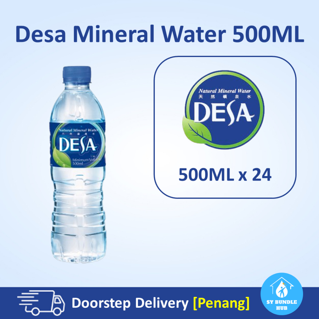 Desa Natural Mineral Water 500ML (3-4 Ctn/Kotak) | Shopee Malaysia