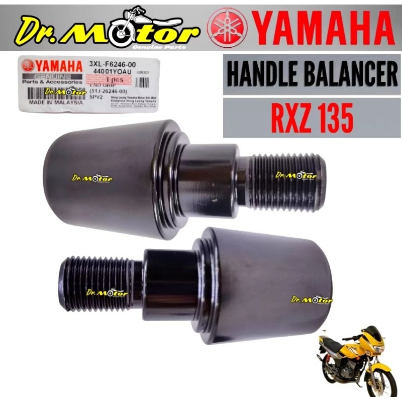 YAMAHA RXZ Handle Balancer Handel hander Batu Kiri Kanan END GRIP ...