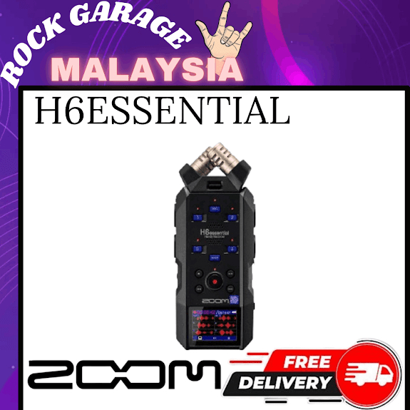 Zoom H6essential Handheld Recorder ( H6 essential / H6 / H6E ) | Shopee ...
