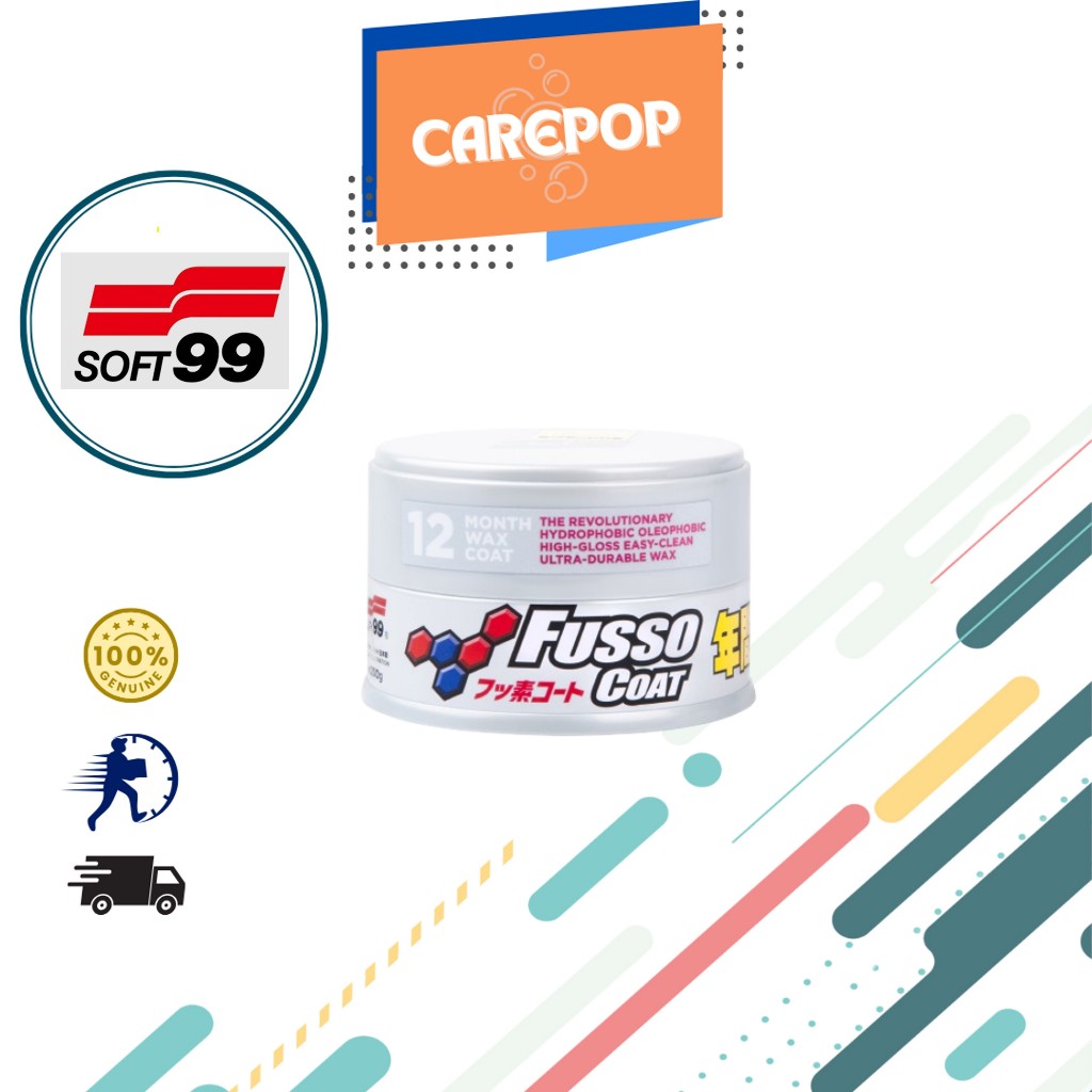 Soft99 Fusso Coat 12months Wax Light (EU Version) 10331 (200g) | Shopee Malaysia
