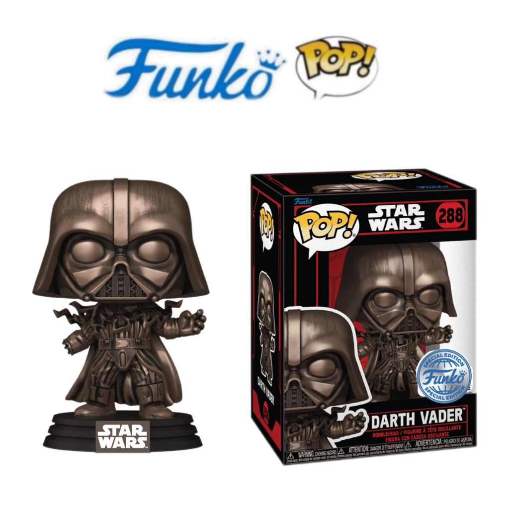 Original Funko Pop Darth Vader 288 Star Wars Special Edition Collection ...