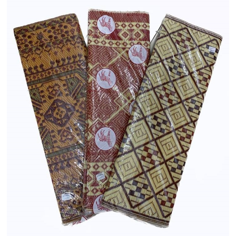 Tikar Lipat Plastik Tebal Klasik Tikar Plastik Tradisional Straw Mat ...