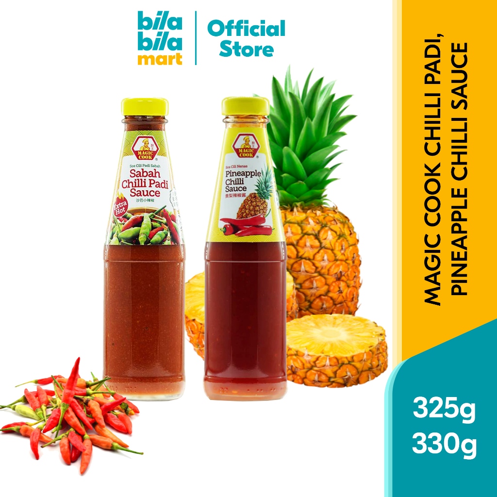 MAGIC COOK Chilli Sauce (Sabah Chili Padi, Pineapple Chilli Sauce) Sos ...