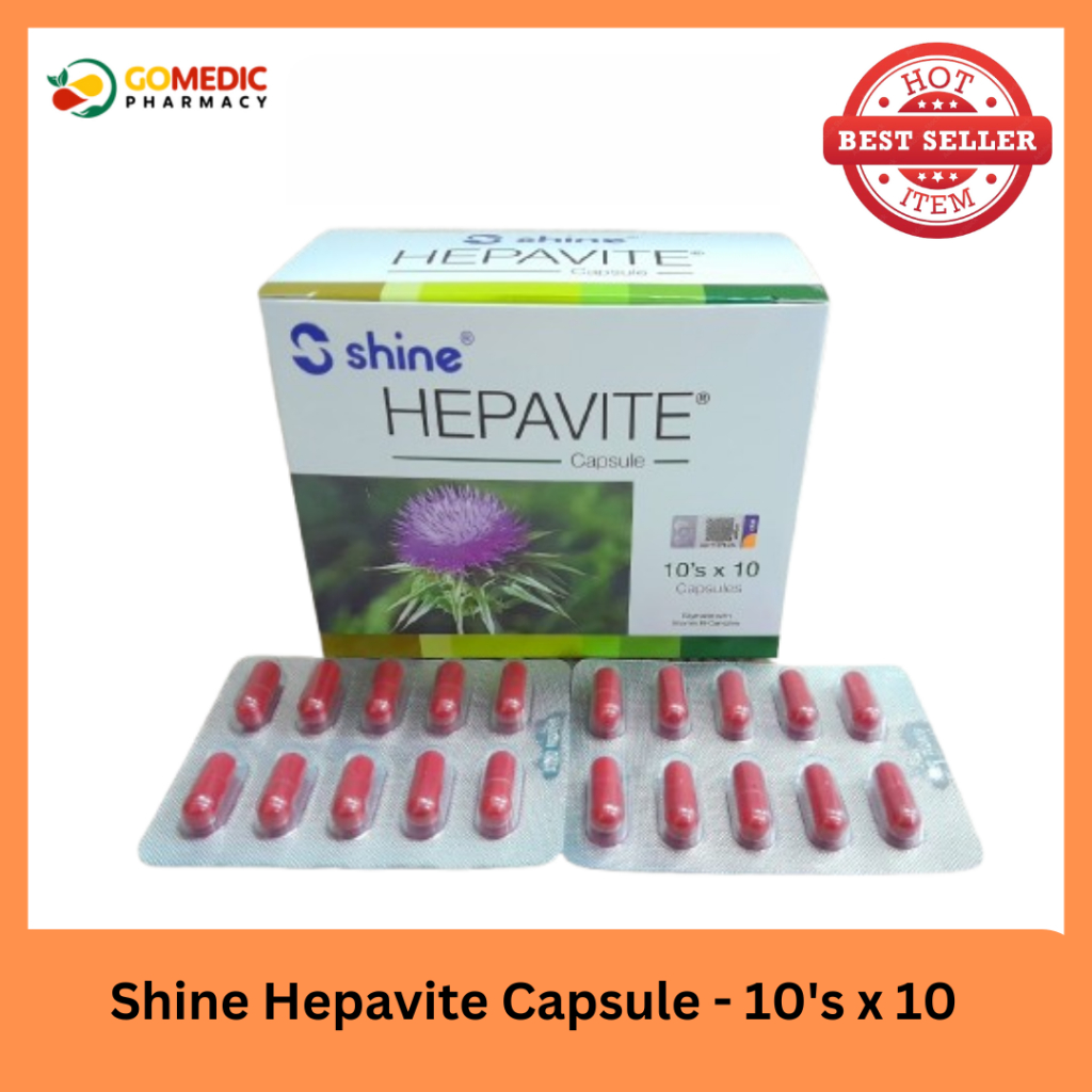 Shine Hepavite Capsule - 10's x 10 | Shopee Malaysia