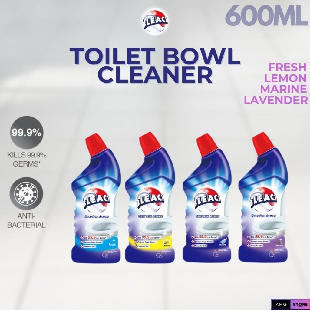 Cecair Pencuci Tandas! Toilet Bowl Cleaner (600ml) Bleach Toilet Bowl ...