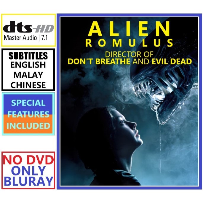 A1443 Alien Romulus (2024) Horror Sci-Fi Thriller | Shopee Malaysia