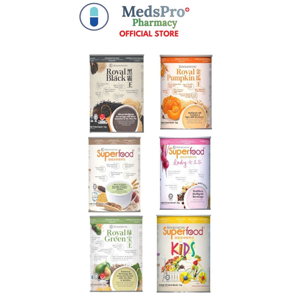 KINOHIMITSU SUPERFOOD ROYAL BLACK/ROYAL PUMPKIN/MULTIGRAIN/LADY/ROYAL ...