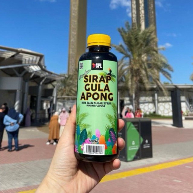 [Delivery from Selangor] Sirap Gula Apong Pandan 500ml (Suitable For 3 ...