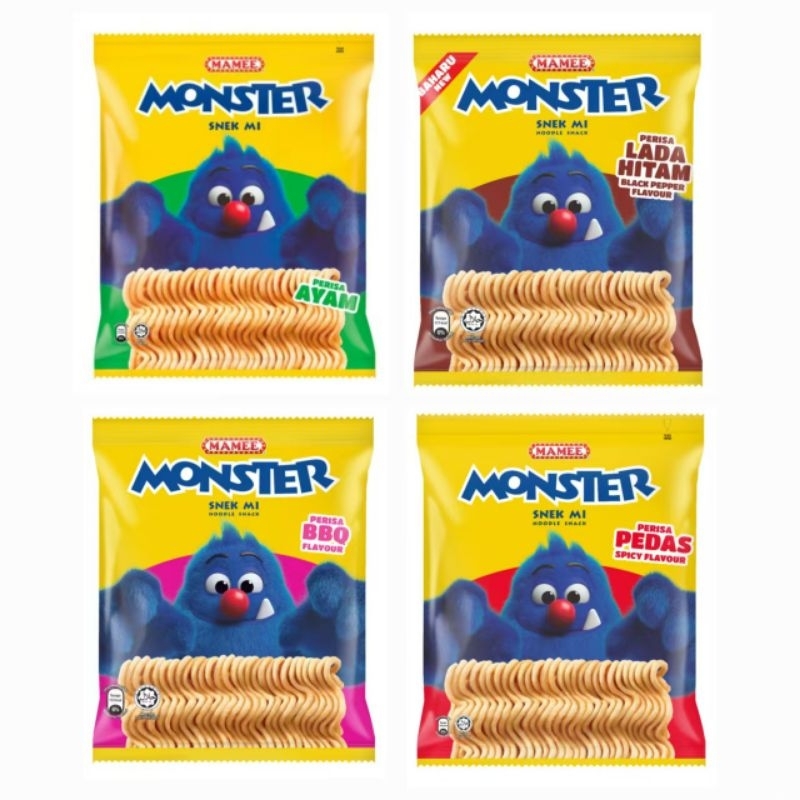Mamee Monster Family Pack 10x25G | Shopee Malaysia