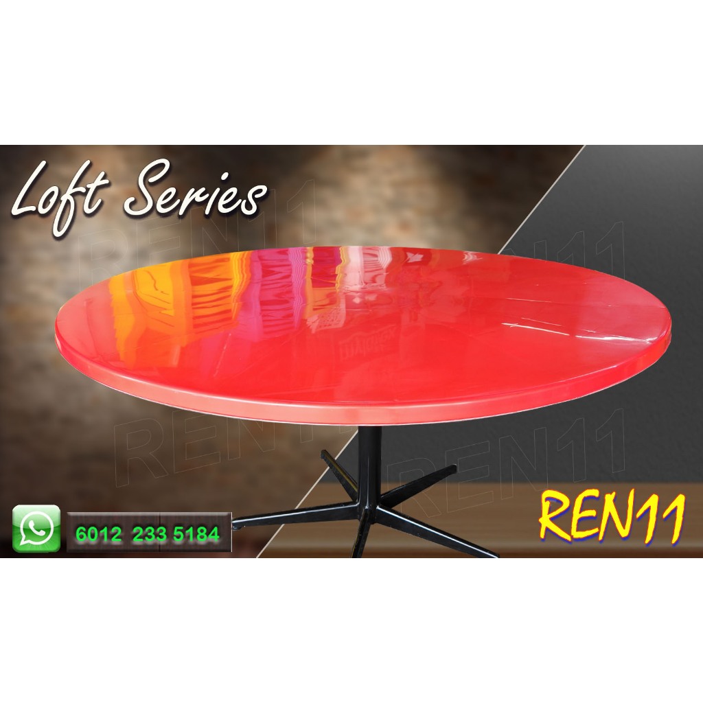 💥4ft/5ft Round💥4ft/5ft Grad A Plastic Foldable Round Table ,Stand Metal ...