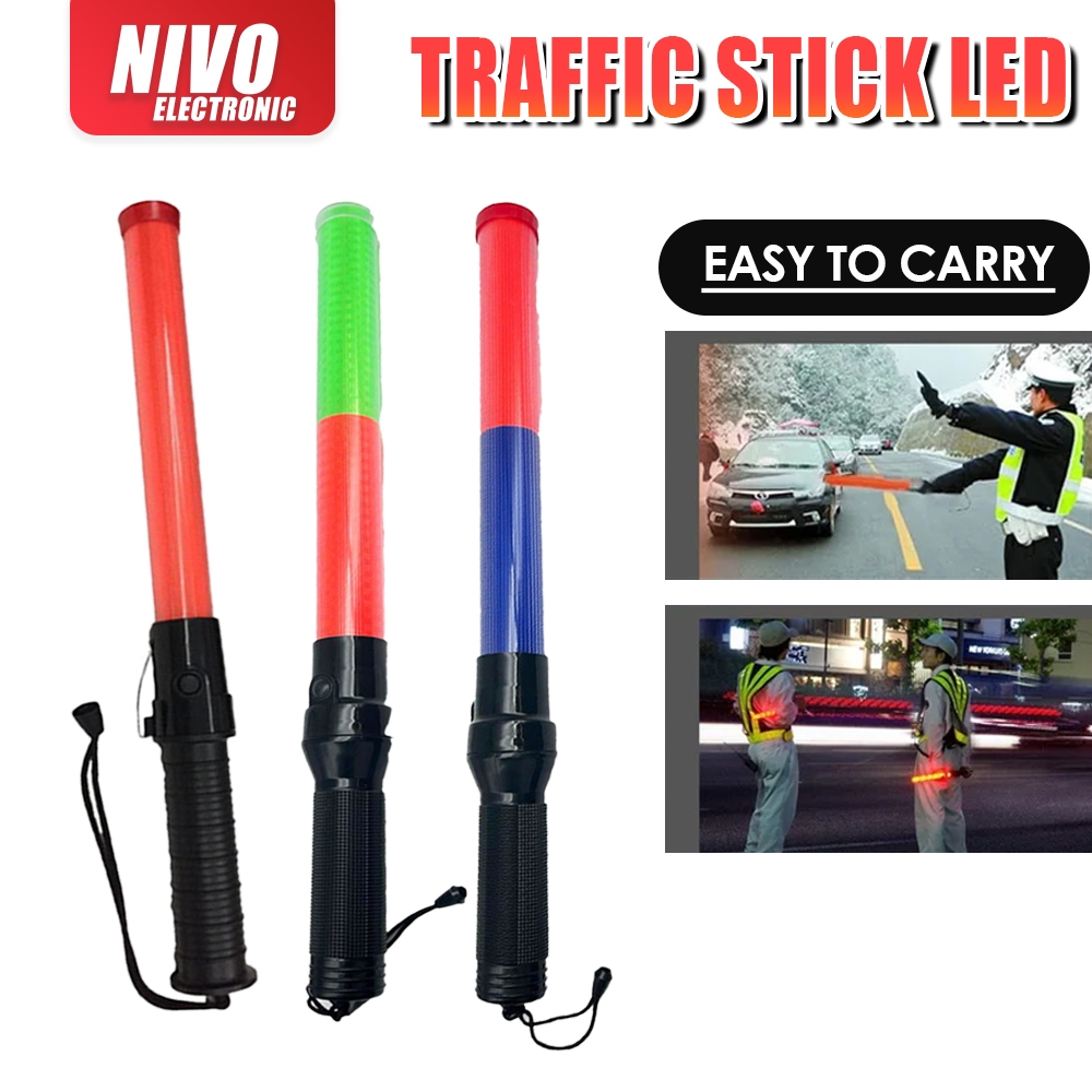 TRAFFIC STICK LED LIGHT 👍TRAFFIC STICK👍 | Shopee Malaysia