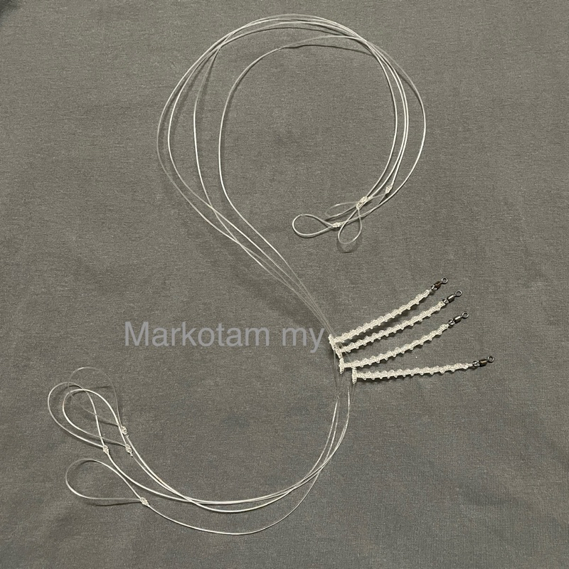 Perambut Bottom T Knot 1-2 Mata Kail Siap Swiwel ( penting baca ...