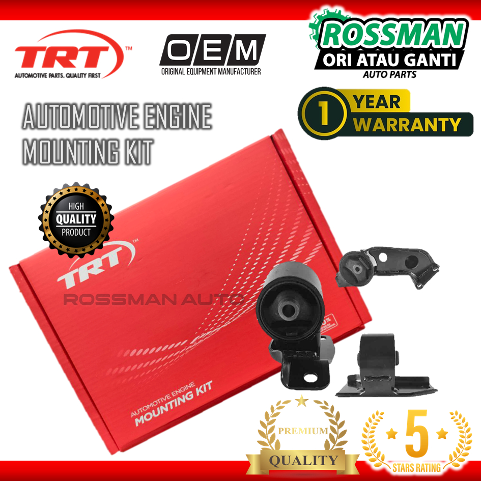 Proton Saga BLM FL 1.3 TRT Engine Mounting Set 1 Year Warranty Manual | Shopee Malaysia