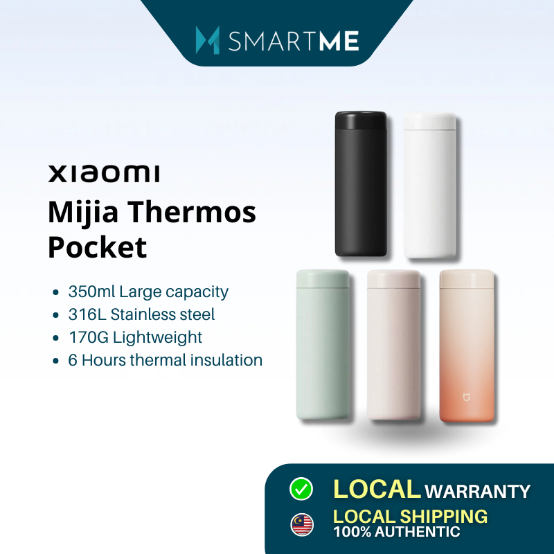 Xiaomi Mijia Thermal Flask Vacuum Cup Pocket Edition Thermos | Shopee Malaysia