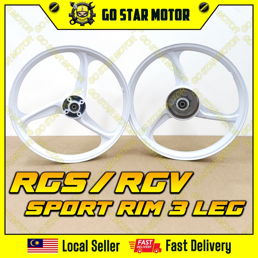 SUZUKI RG RGS RGSPORT / RGV RGV120 Sport Rim 3 Spoke Leg Batang Wheel ...