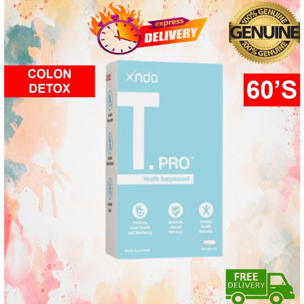 XNDO T PRO (TUMMY PRO) colon detox 60 CAPSULES | Shopee Malaysia
