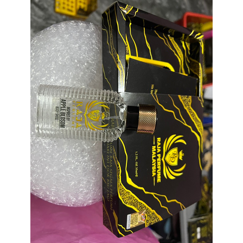 R AJA PERFUME APPL3 BLOSS3M SEBOTOL 35ML GRED PREMIUM ( KETAHANAN BAU ...