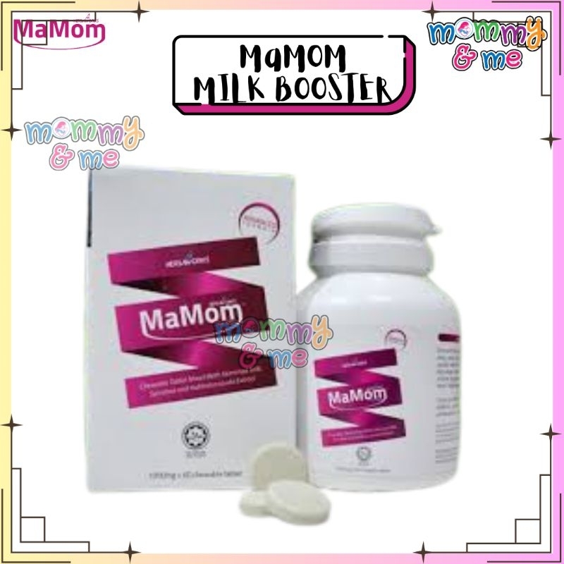 [MAMOM] Milk Booster Chewable Tablet Vanilla Flavour | Shopee Malaysia
