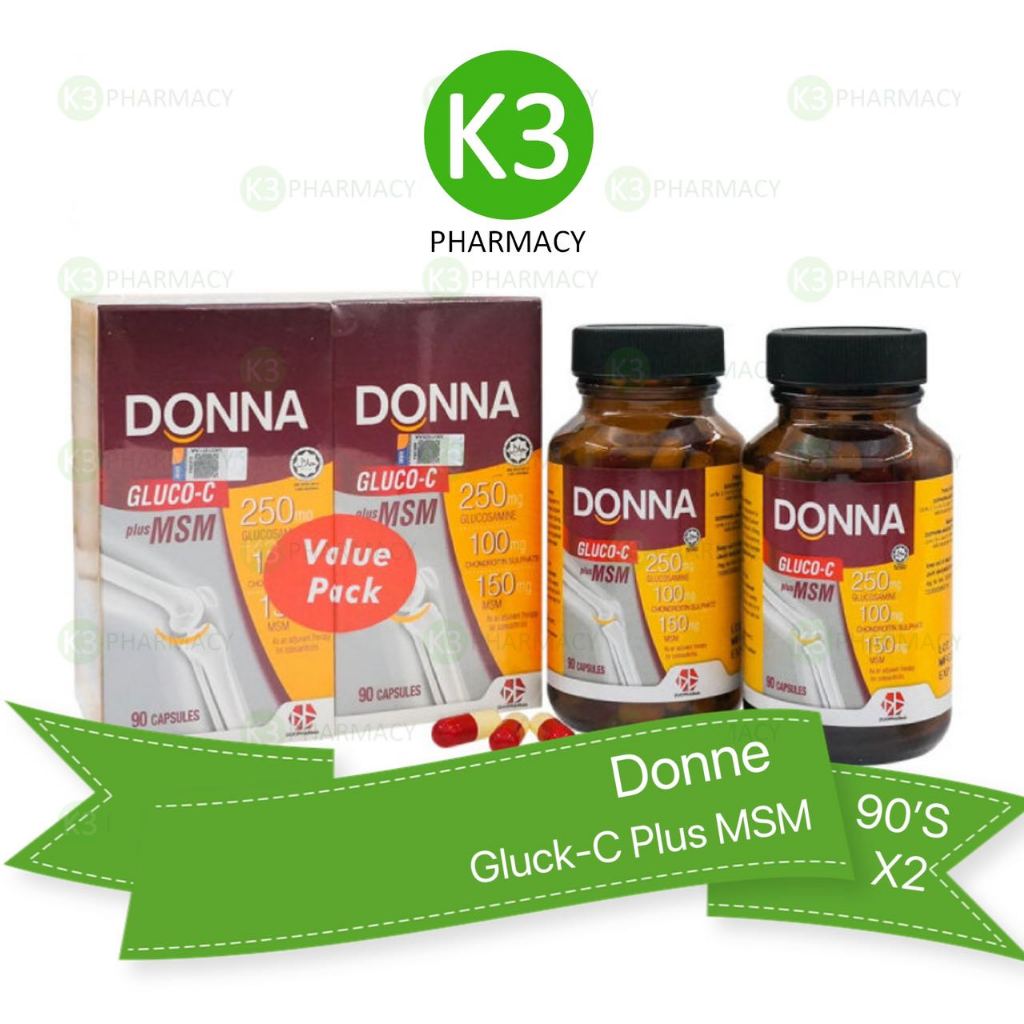 Donna Gluco c Plus MSM (90'S + 90'S) | Shopee Malaysia