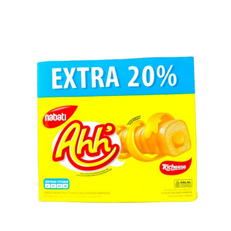 Ahh' Nabati Cheese (Extra 20%) 96g | Shopee Malaysia