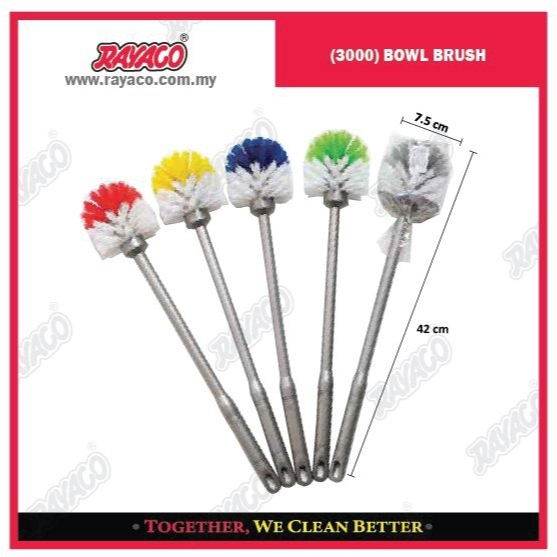 Rayaco 3000 Toilet Bowl Brush / Berus Tandas | Shopee Malaysia