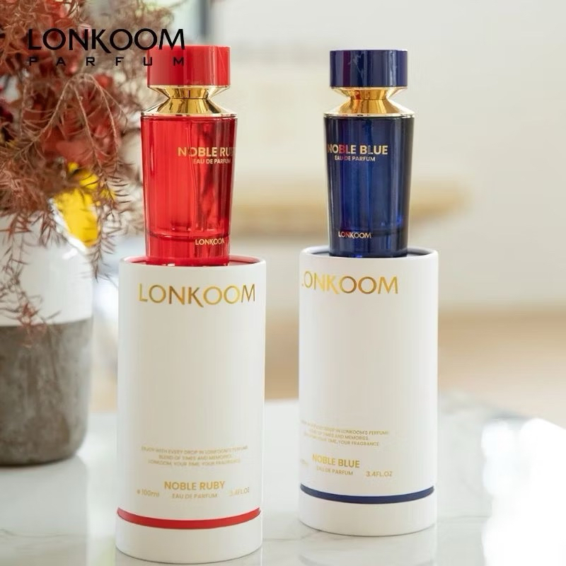 LONKOOM EDP NOBLE RUBY/BLUE Perfume 100ml Long Lasting Minyak Wangi ...