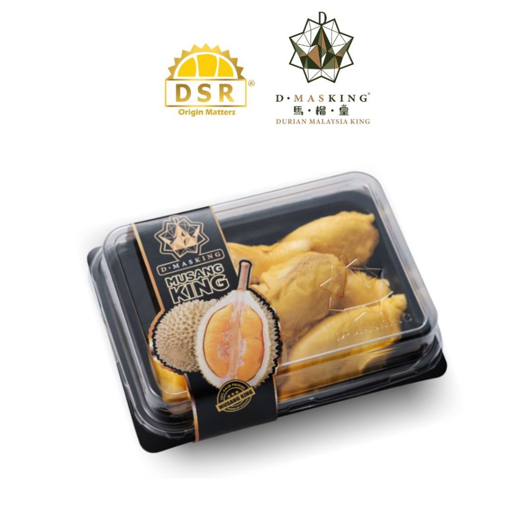 DSR Raub Fresh Musang King Durian Vacuum Pack (300g x 2 Packs) | Shopee ...
