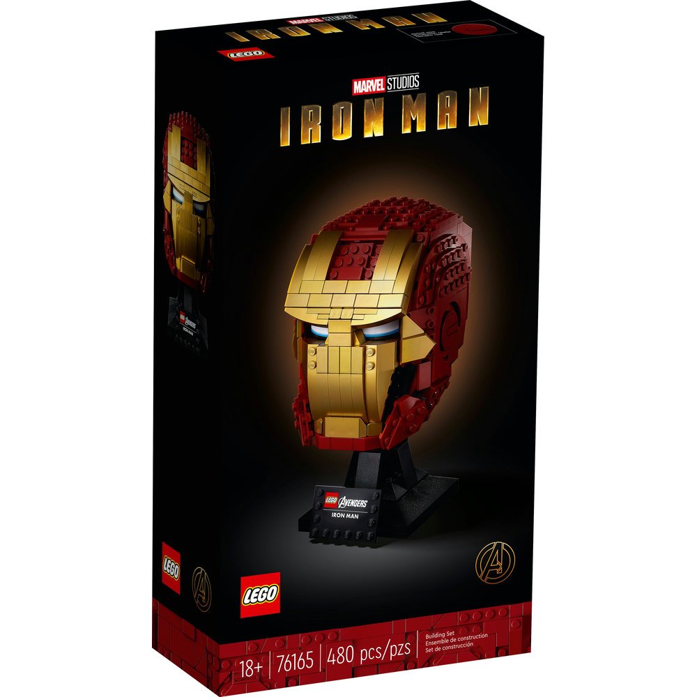 LEGO Super Heroes 76165 Iron Man Helmet | Shopee Malaysia