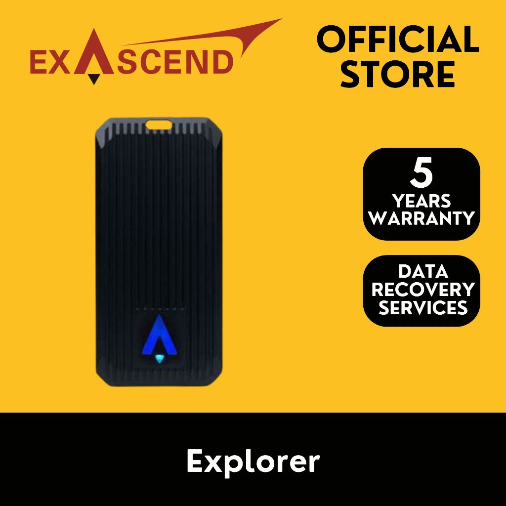 Exascend EXPLORER Portable SSD | Shopee Malaysia