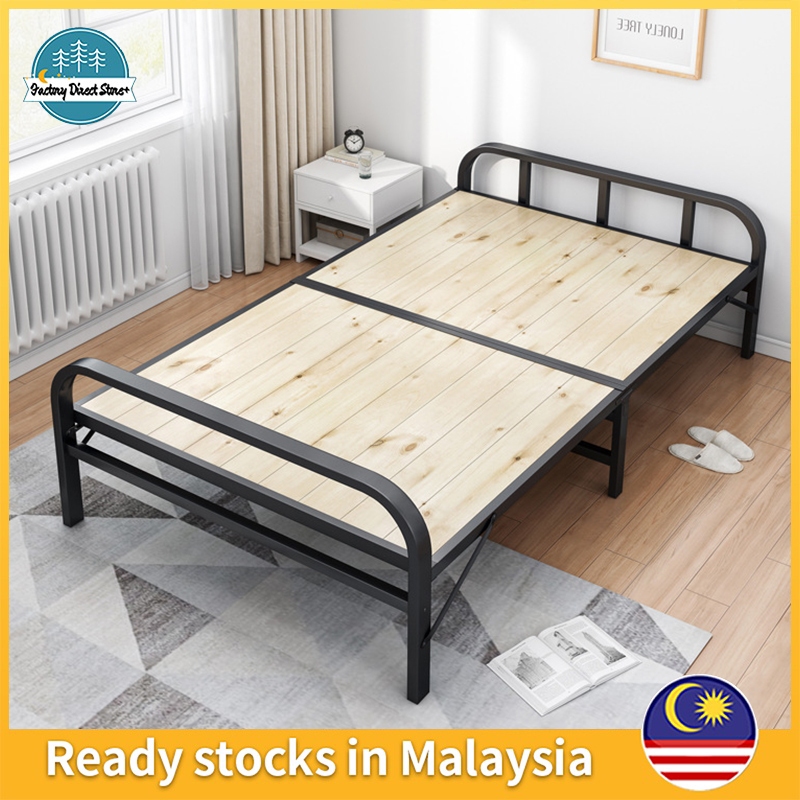 Folding bed double bed companion bed simple portable adult home office ...