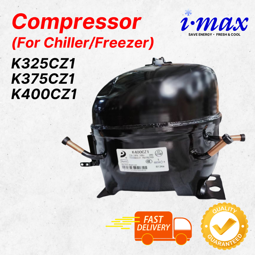 Donper Compressor For Chiller/Refrigerator l (K325CZ1/K375CZ1/K400CZ1) l R134A l ADW110 | Shopee ...