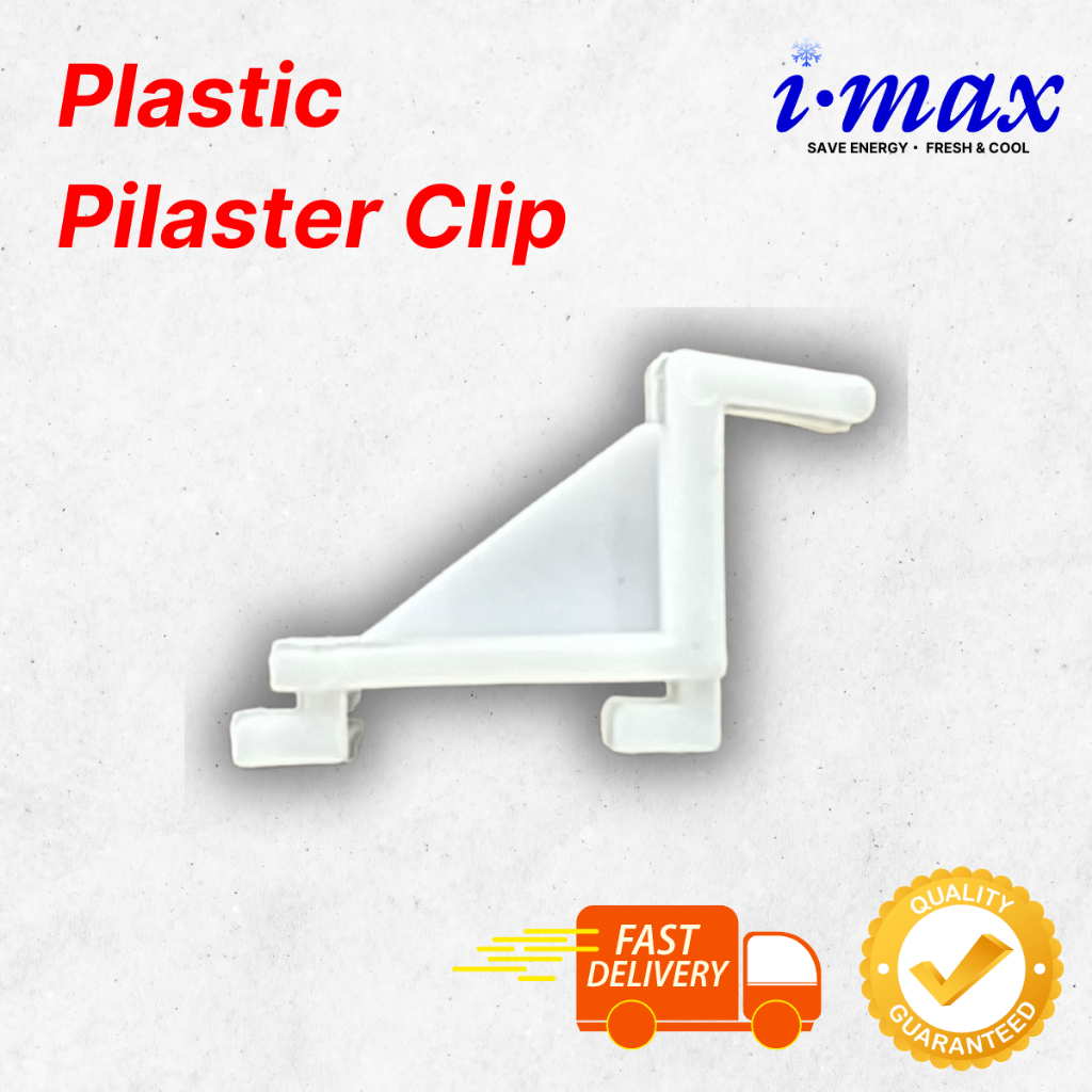 (PVC) Pilaster Clip / Shelving Clip / Rack Clip For Commercial ...